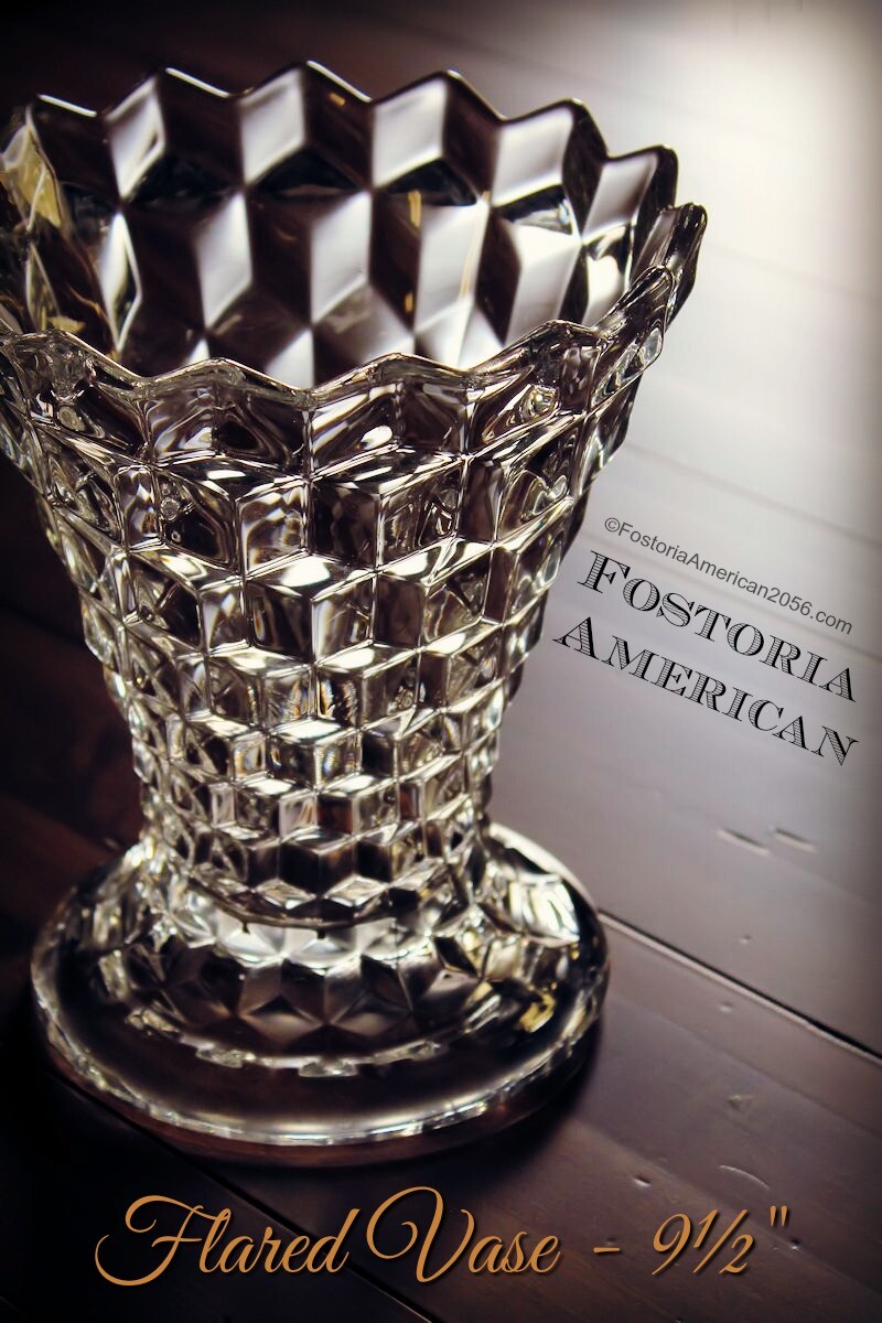 Flared Vase - 9½" | Fostoria No. 2056 American Pattern