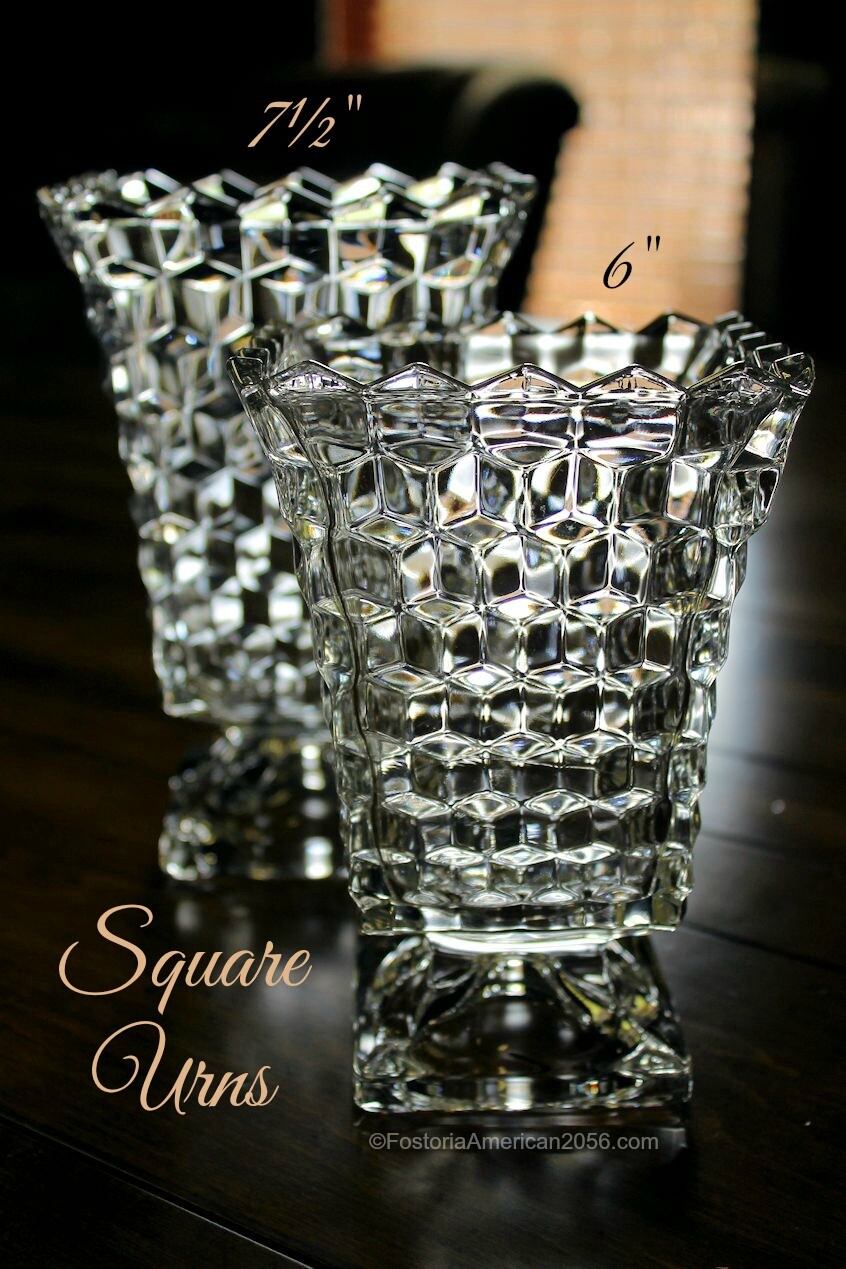 Square Urn – 7½ Inch | Vases & Bouquet Holders