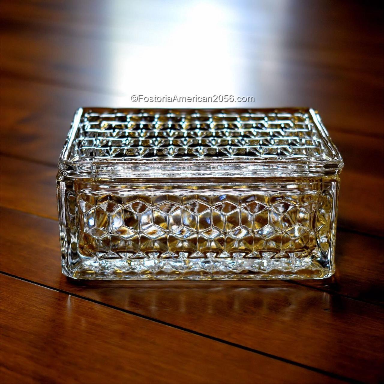 Covered Containers | Fostoria American Glassware - Line #2056