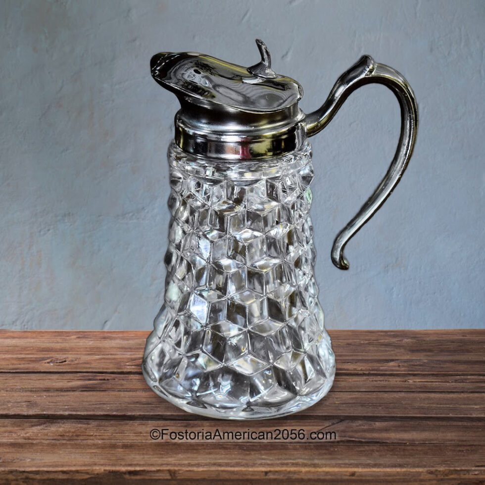 Syrup, N. P. Top w/ Metal Handle | Covered Containers