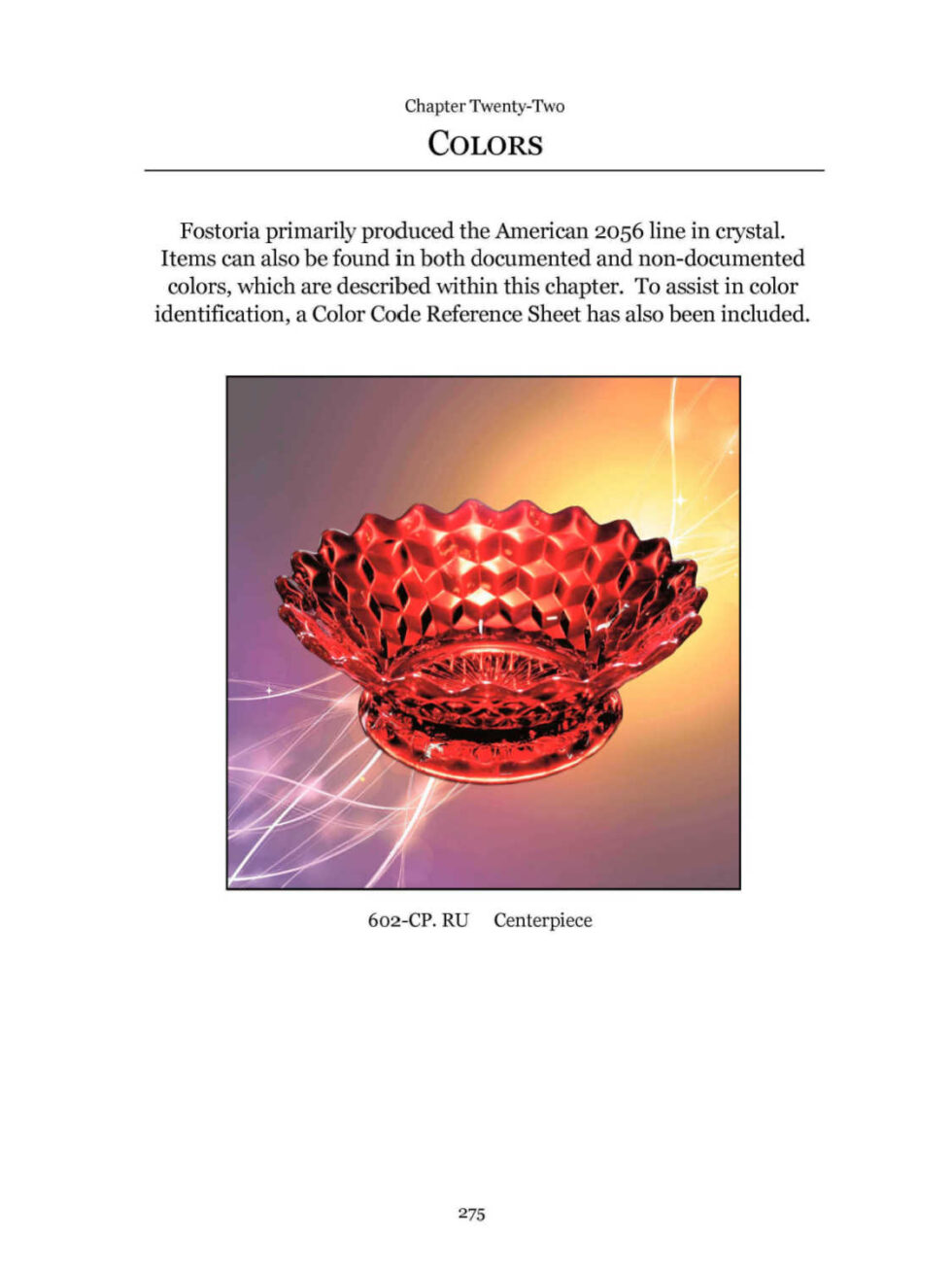 Fostoria American In-Depth Review and Identification Guide